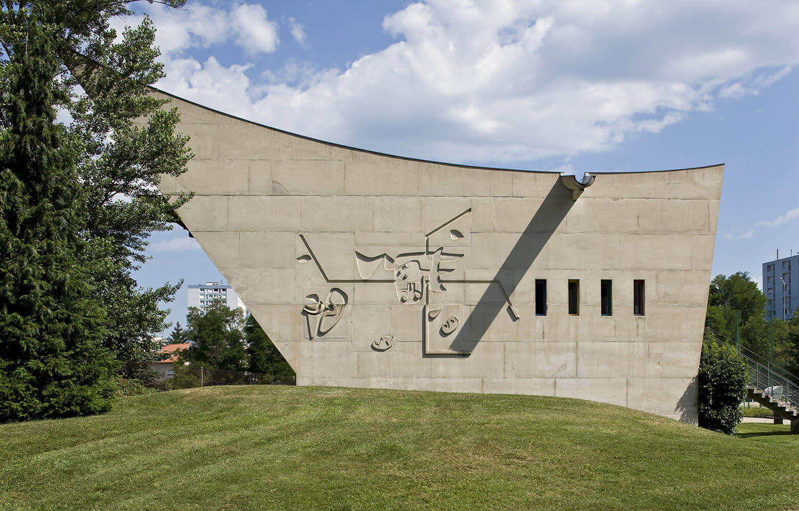 Maison de la Culture de Firminy - Le Corbusier - World Heritage