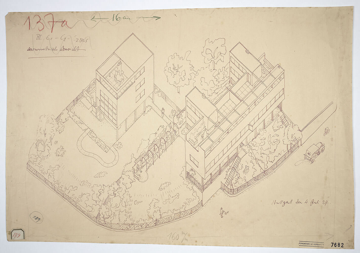Maisons de la Weissenhof-Siedlung - Le Corbusier - World Heritage